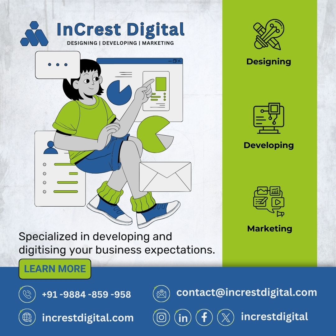 InCrest Digital | Design - Development - Marketing - SaaS